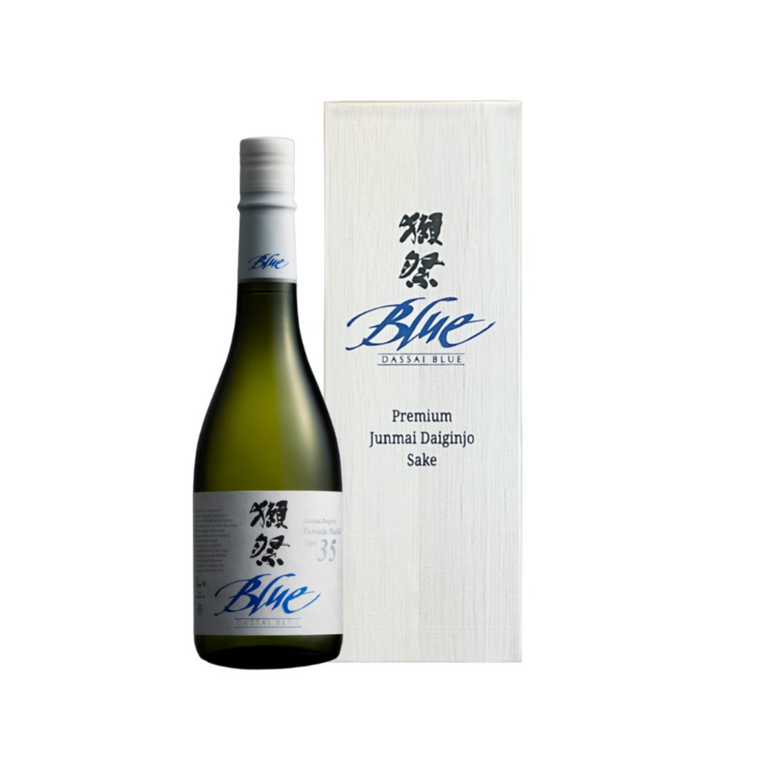 Type 35 Sake 720ml and Wood Gift Box – Dassai Blue